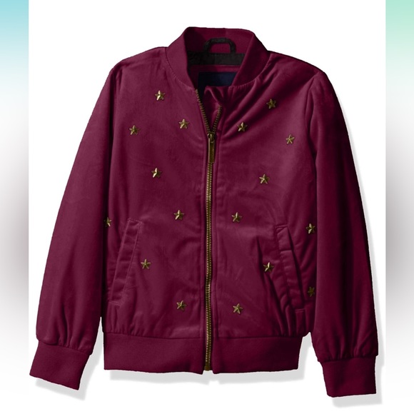 Limited Too | Jackets & Coats | Limited Too Girls Velvet Bomber Jacket ...